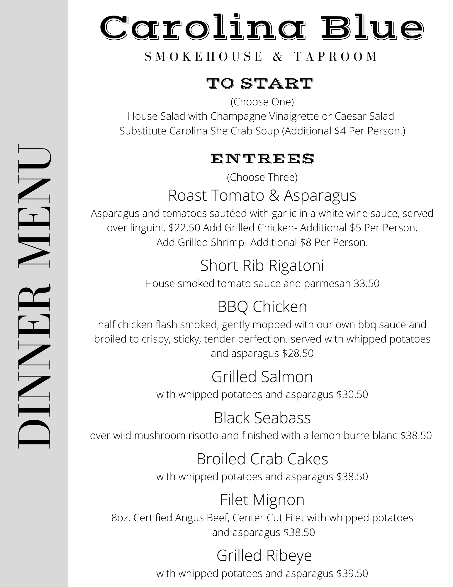 Private Parties - Carolina Blue